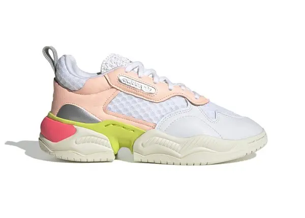 Adidas Supercourt Rx - Cloud White/ Cloud White/ Flash Red