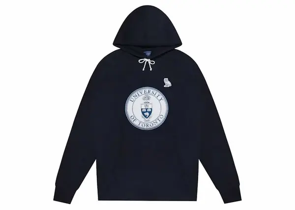 OVO U Of T Hooded Sweatshirt - Navy Blue