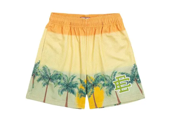 ERIC EMANUEL Ee Basic Short - Yellow/green/palm