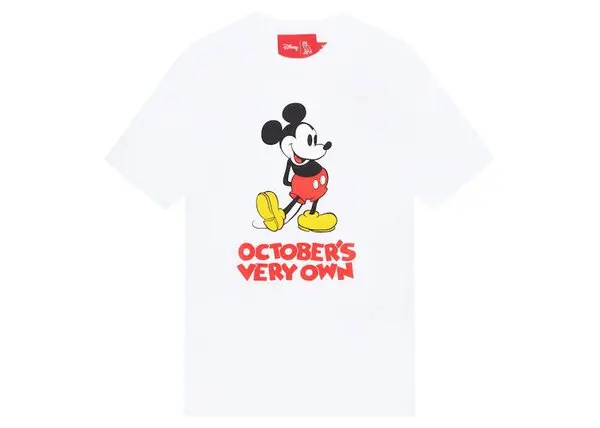 OVO X Disney Classic Mickey T-shirt - White