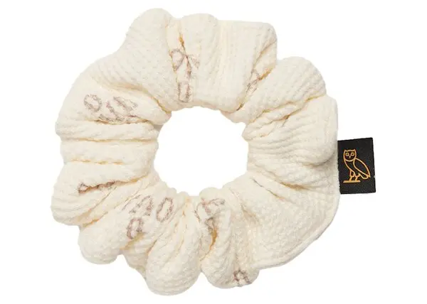 OVO Waffle Scrunchie - Cream