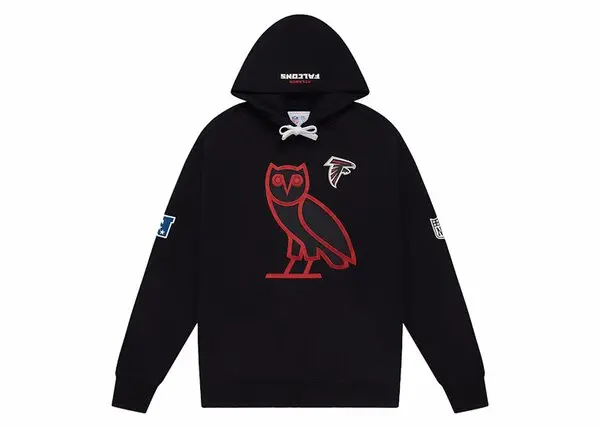 OVO X Nfl Atlanta Falcons Og Hoodie - Black