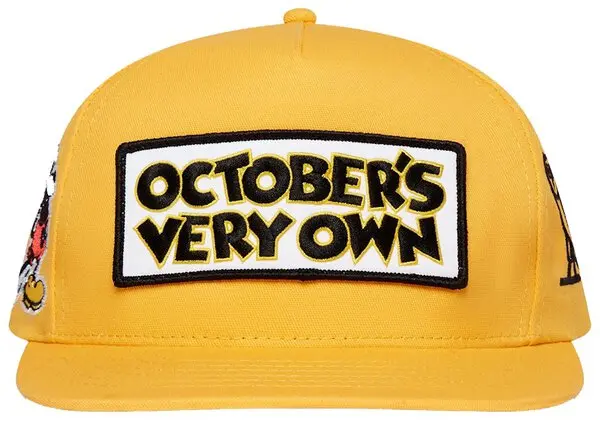 OVO X Disney Classic Mickey Sport Cap - Yellow