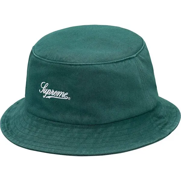 Supreme Zip Twill Crusher Hat - Dusty Teal