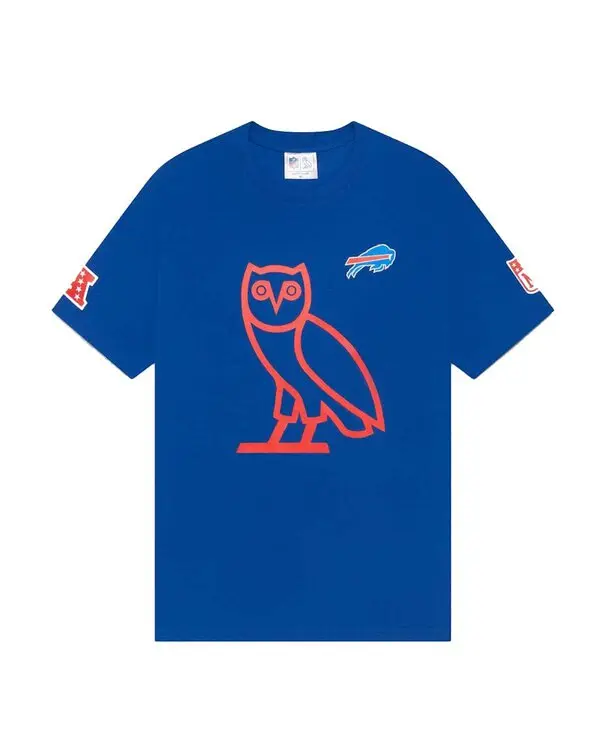 OVO X Nfl Buffalo Bills Og Owl T-shirt - Blue