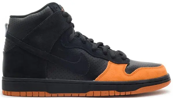 Nike Sb Dunk High - Black/solar Orange