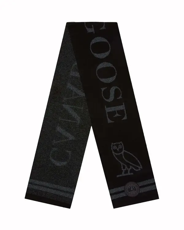 OVO X Canada Goose Reflective Scarf - Black