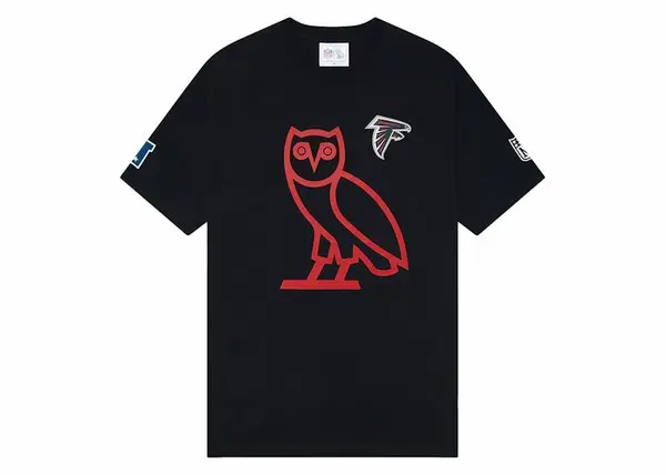 OVO X Nfl Atlanta Falcons Game Day T-shirt - Black