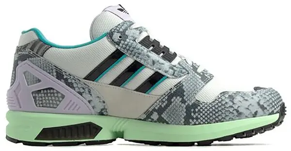 Adidas Zx 8000 Lethal Nights Athletic Sneakers - Cloud White/core Black