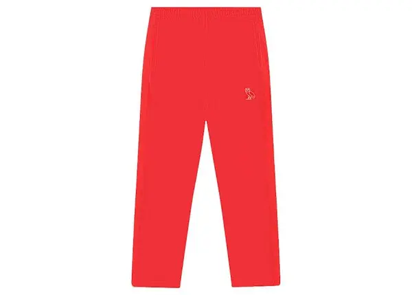 OVO Velour Pant - Red