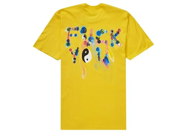 Supreme Yin Yang Tee Shirt - Yellow