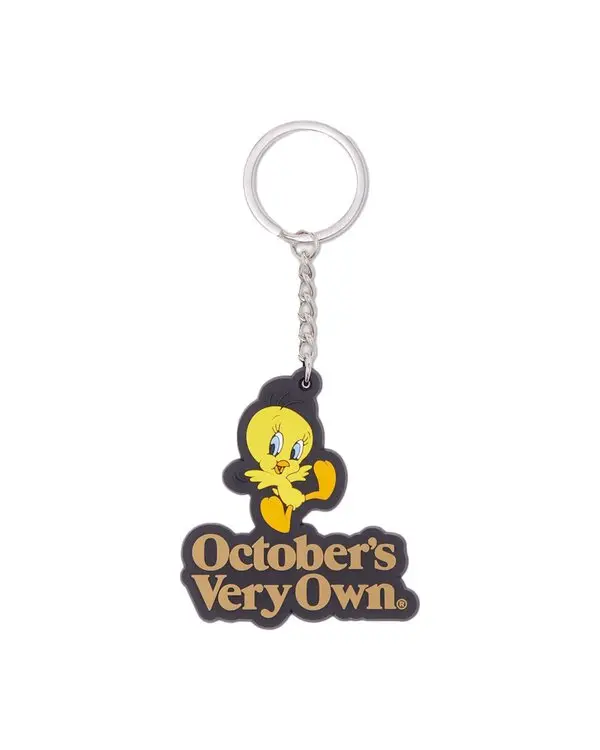 OVO X Looney Tunes Tweety Bird Keychain - Black