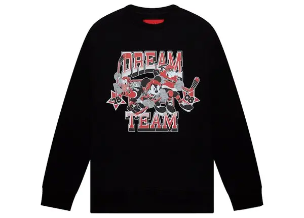 OVO X Disney Dream Team Crewneck Sweatshirt - Black