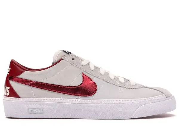 Nike Sb Bruin Supreme Sneakers - White/varsity Red