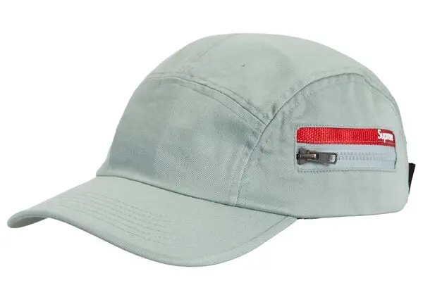 Supreme Camp Cap With Zip Pocket - Mint