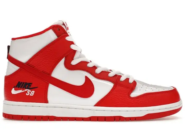 Nike Dunk High Future Court Sneakers - University Red/white