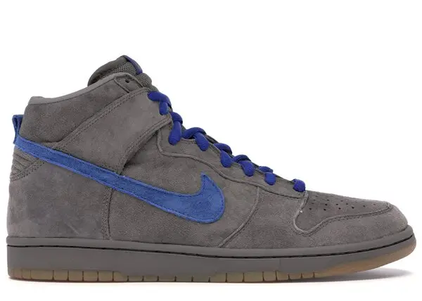 Nike Sb Dunk High Sneakers - Iron/sport Royal/white