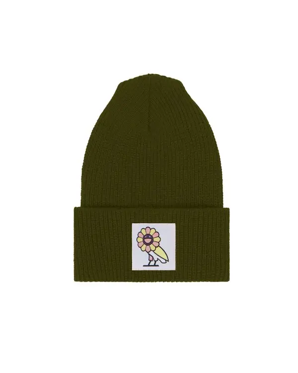 TAKASHI MURAKAMI X Ovo Watch Cap - Military Green