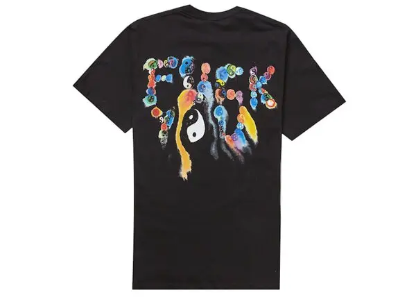 Supreme Yin Yang Tee Shirt - Black
