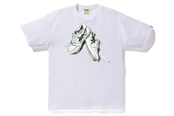 A BATHING APE Abc Camo Sta Tee Shirt