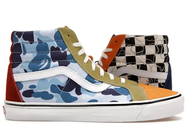 VANS Sk8-hi Dx Bape Camoin Sneakers - Multi