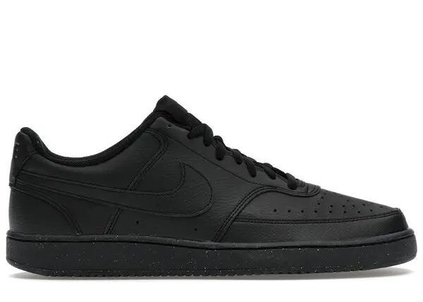 Nike Court Vision Low Next Nature Sneakers - Black
