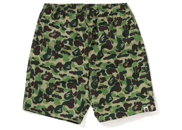 A BATHING APE Abc Camo Beach Shorts