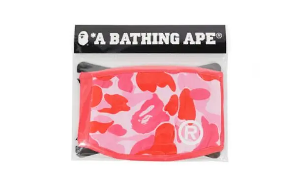 A BATHING APE Abc Camo Mask