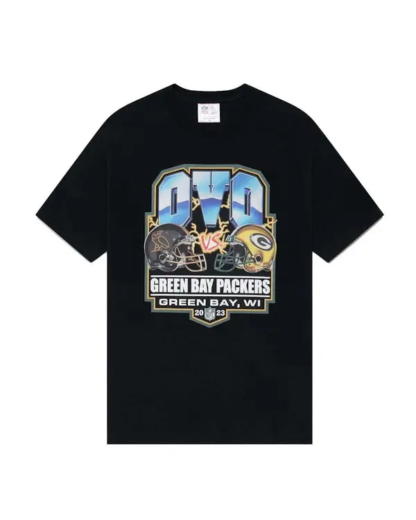 OVO X Nfl Green Bay Packers Game Day T-shirt - Black