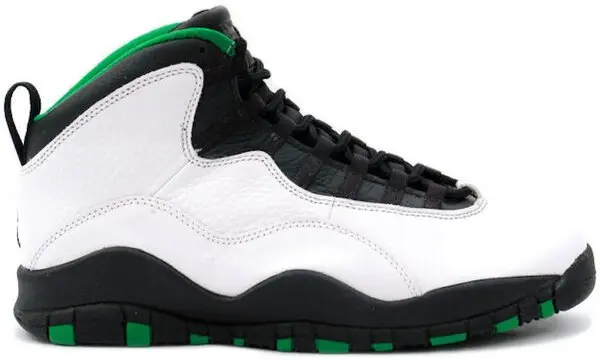 JORDAN Og Seattle Supersonics Sneakers - White/black/kelly Green