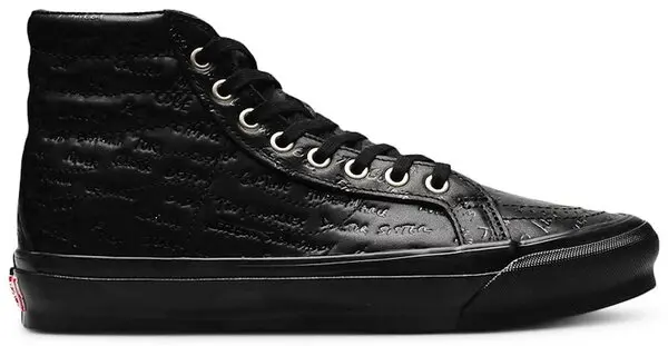VANS Sk8-hi Lxin High-top Sneakers - Jim Goldberg/black Leather
