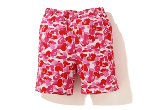 A BATHING APE Abc Camo Beach Shorts