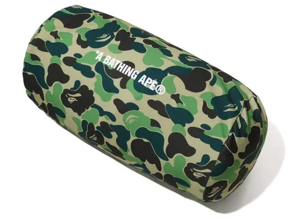 A BATHING APE Abc Camo Beads Cushion - Green