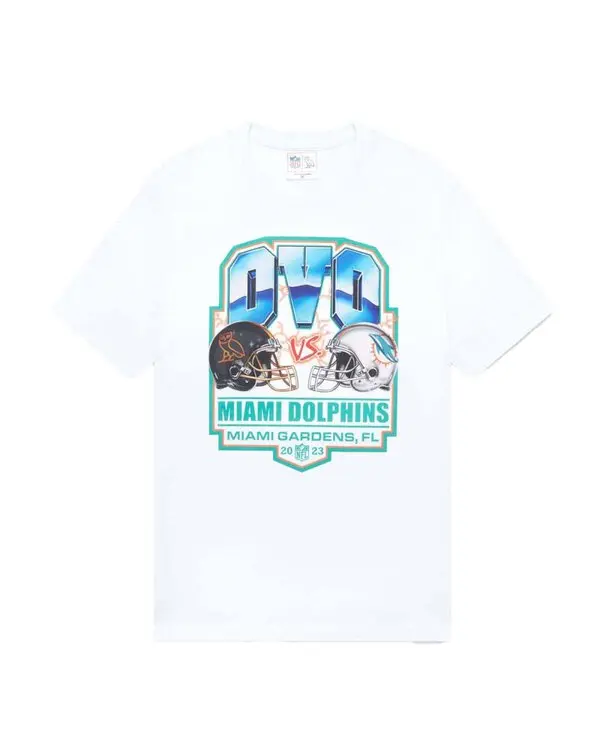 OVO X Nfl Miami Dolphins Game Day T-shirt - White