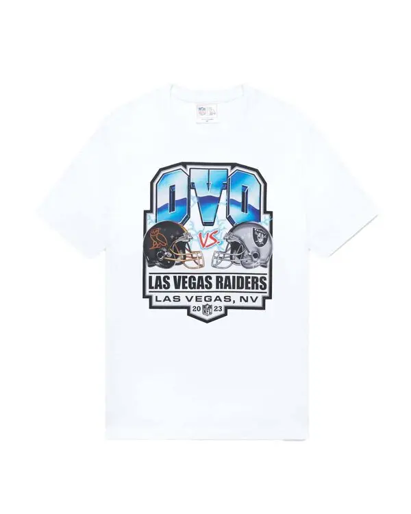 OVO X Nfl Las Vegas Raiders Game Day T-shirt - White