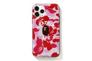 A BATHING APE Abc Camo College Iphone 11 Pro Case - Pink