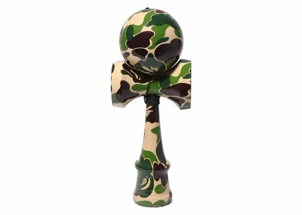 A BATHING APE Abc Camo Kendama - Green