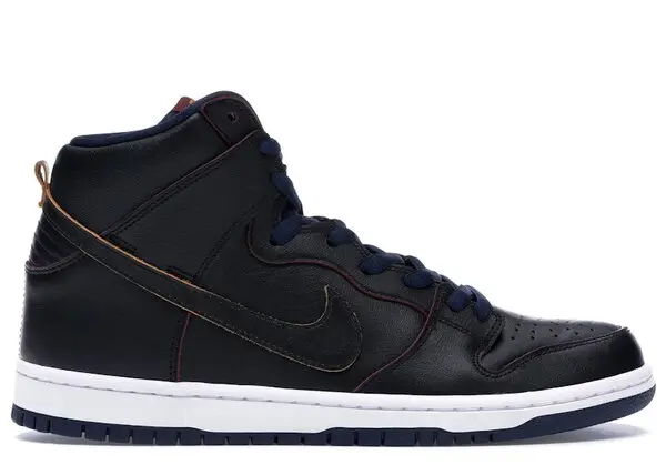 Nike Dunk High Nba Cavs Sneakers - Black/college Navy Blue
