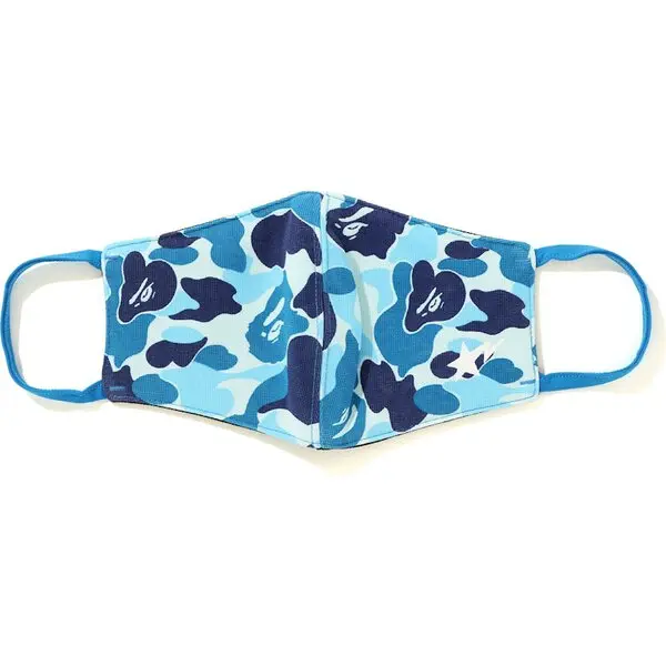 A BATHING APE Abc Camo Mask - Blue
