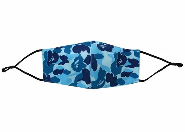 A BATHING APE Abc Camo Mask - Blue