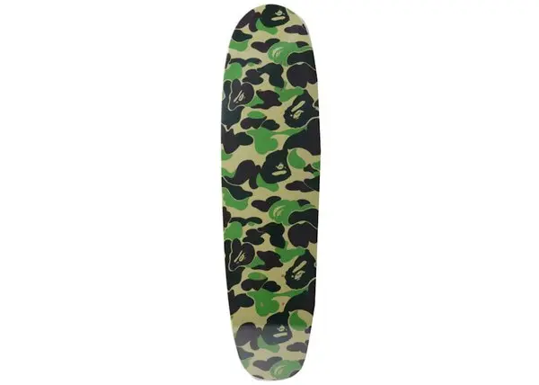 A BATHING APE Abc Camo Cruiser Deck - Green