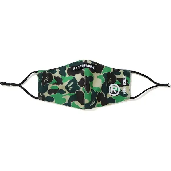 A BATHING APE Abc Camo Mask Fw20 - Green