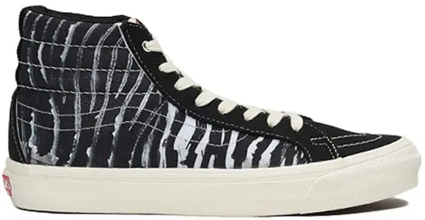 VANS Sk8-hi Ralph Steadman Zebrain Sneakers - Black/white