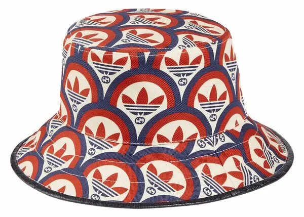 Gucci X Adidas Bucket Hat - Red/blue