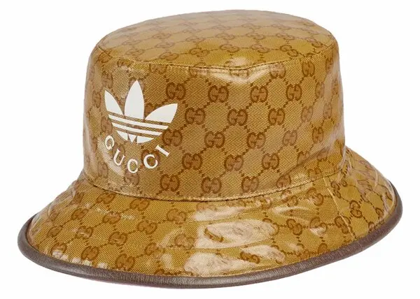 Gucci X Adidas Bucket Hat - Brown