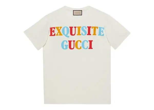 Gucci Oversized Heavy Cotton Jersey T-shirt - Off White