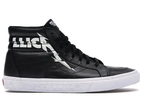 VANS Sk8-hi Reissue Metallica High-top Sneakers - Black/true White