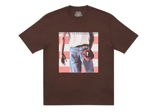 PALACE Born To Bun T-shirt - Brown