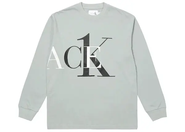 PALACE Ck1 Longsleeve Shirt - Quarry