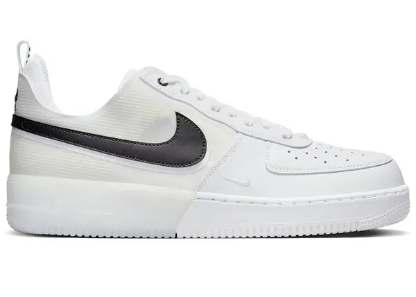 Nike Air Force 1 Low React Sneakers - White/black